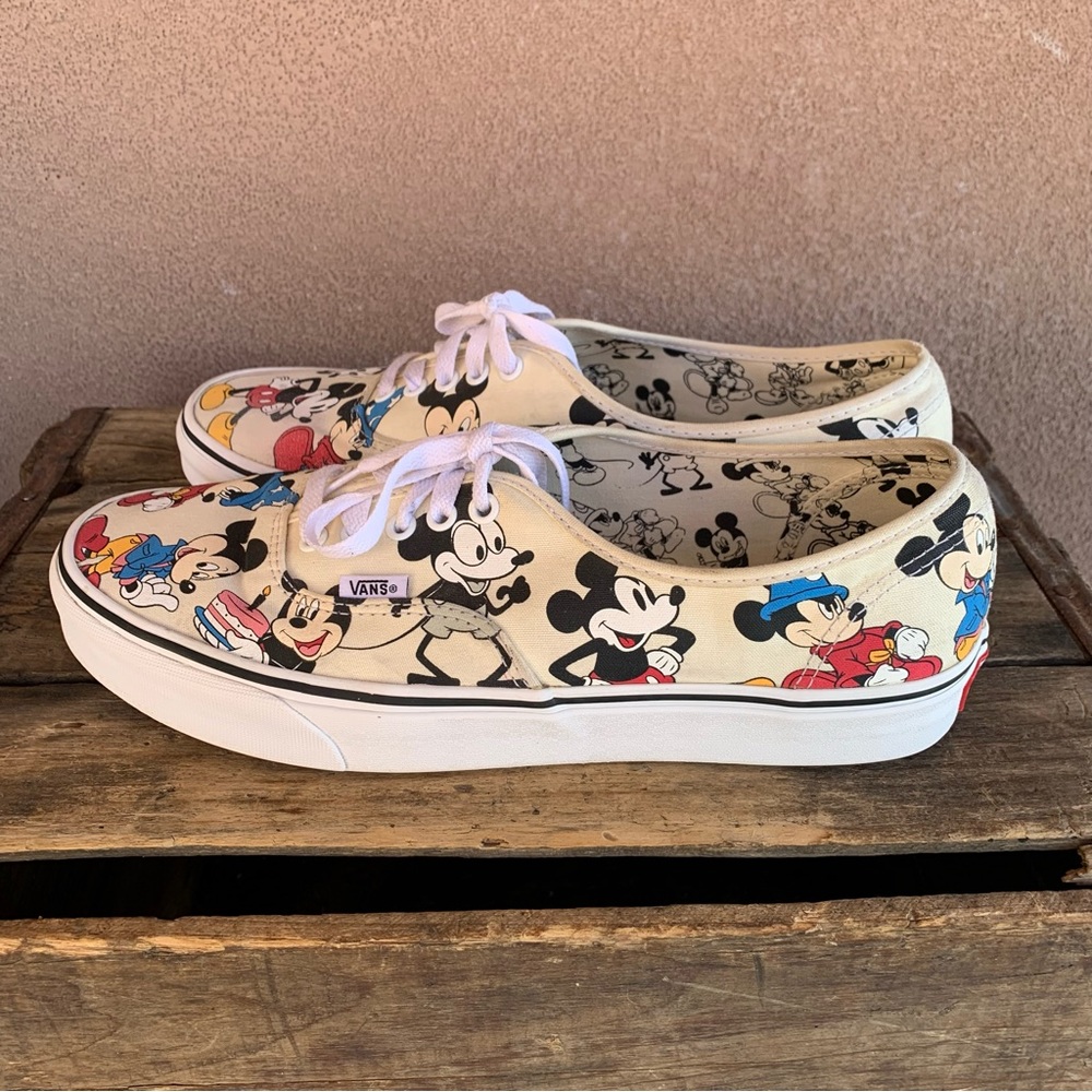 Vans X Disney Mickey’s 90th Anniversary Men’s Sneakers - Gem